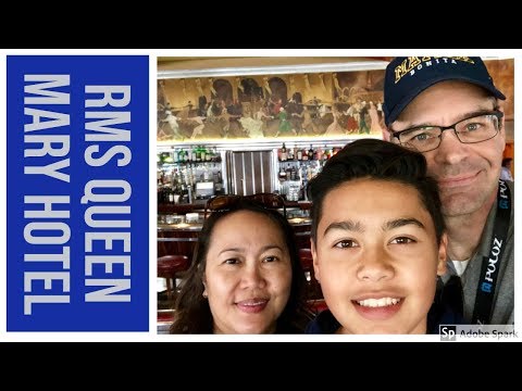 Staying on the RMS Queen Mary (Ship), Long Beach, California