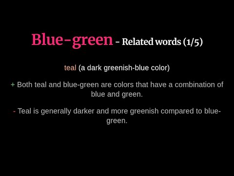 A Colorful Lexicon: Unlocking the Vibrant Vocabulary of Visual Perception