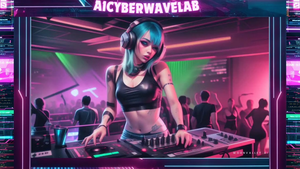 A Cyberpunk A.I. in the Neon Nexus Club