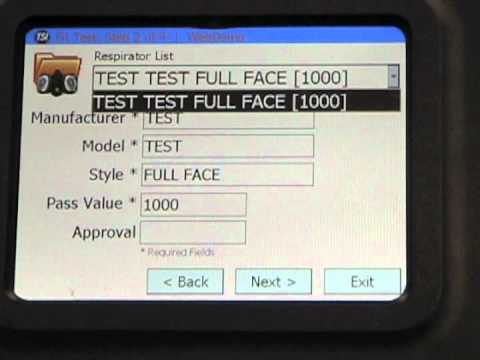 RAECO Rents: How to Create a Transfer Database for the FitPro version 2 from the TSI PortaCount