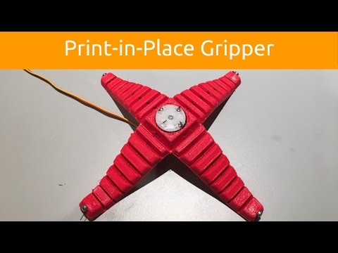 Print-in-Place Robotic Gripper by XYZAidan - Thingiverse