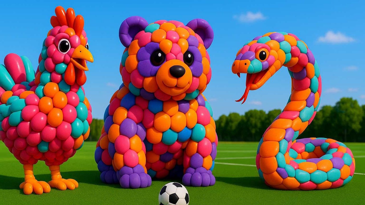 The mascot vibrato assistant Dog placed on the football field is popular, co-produced, and creative