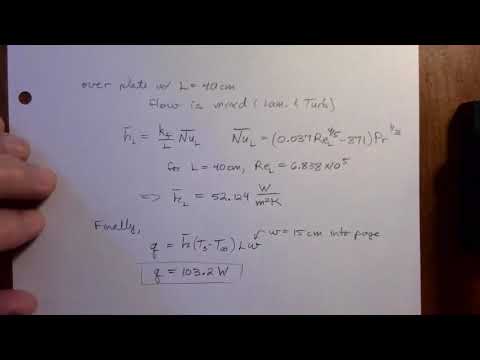Lecture#9 Heat Transfer Convection Examples