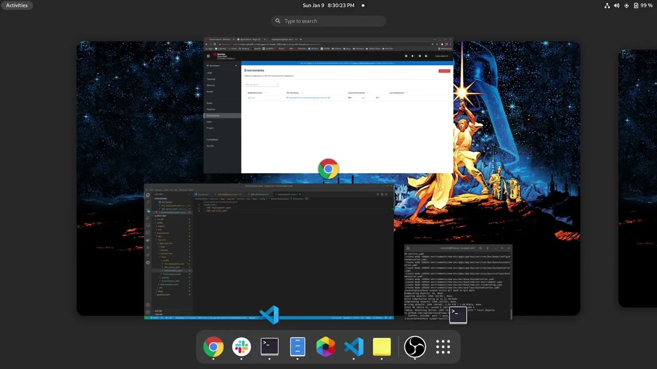 GitOps in OpenShift Console