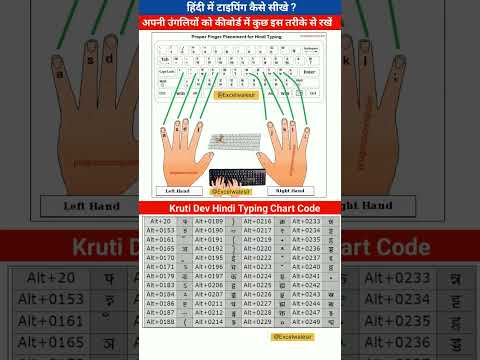 Hindi Typing Tips #excelwalesir #typing #tricks #tips #training #corporate #ytshorts #hindi