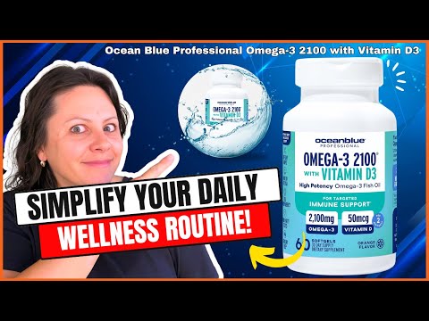 Review: OceanBlue Omega-3 2100 + D3 for Total Health!