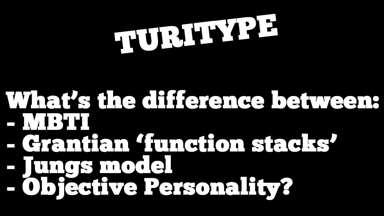 What's the difference between MBTI, Jung, 