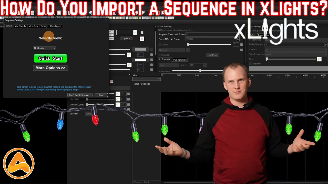 How Do You Import a Sequence in xLights?