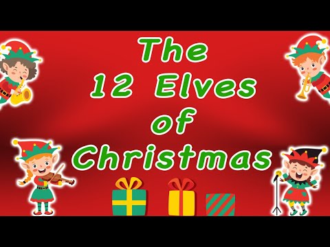 Kids Book Read Aloud: The 12 Elves Of Christmas, Preschool Number ...