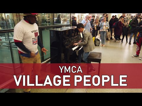 YMCA Piano Cover Dancing Man Wows The Crowd - Cole Lam 12 Years Old