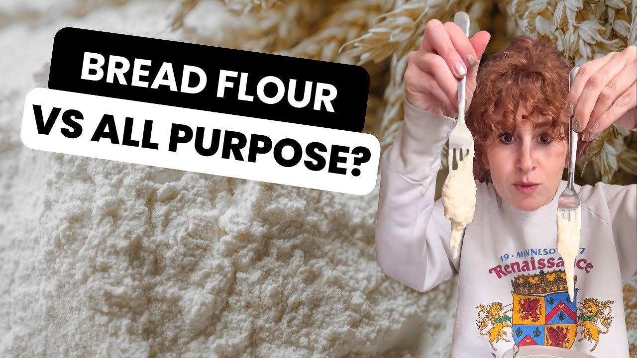 How To Tell The Difference Between All Purpose and Bread Flour?