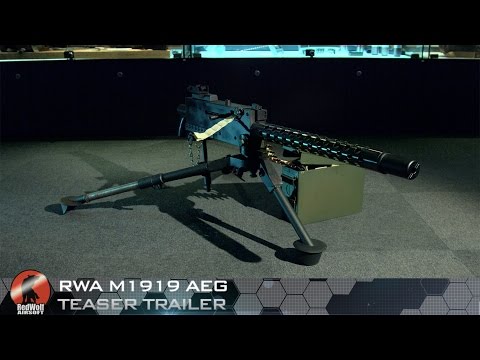 RWA M1919 AEG Teaser Trailer - RedWolf Airsoft RWTV