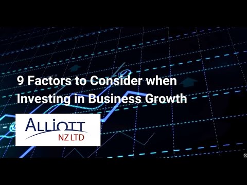 Factors to Consider when Investing in Business Growth