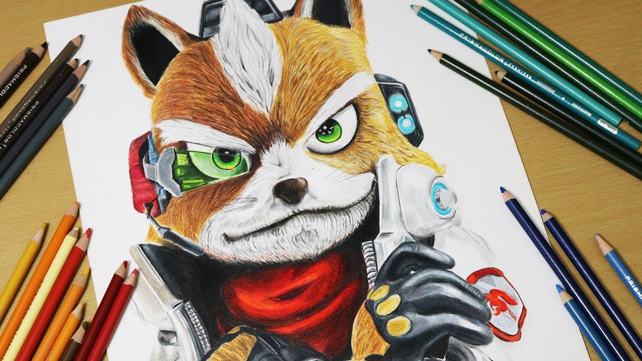 Drawing Fox McCloud | Star Fox Zero