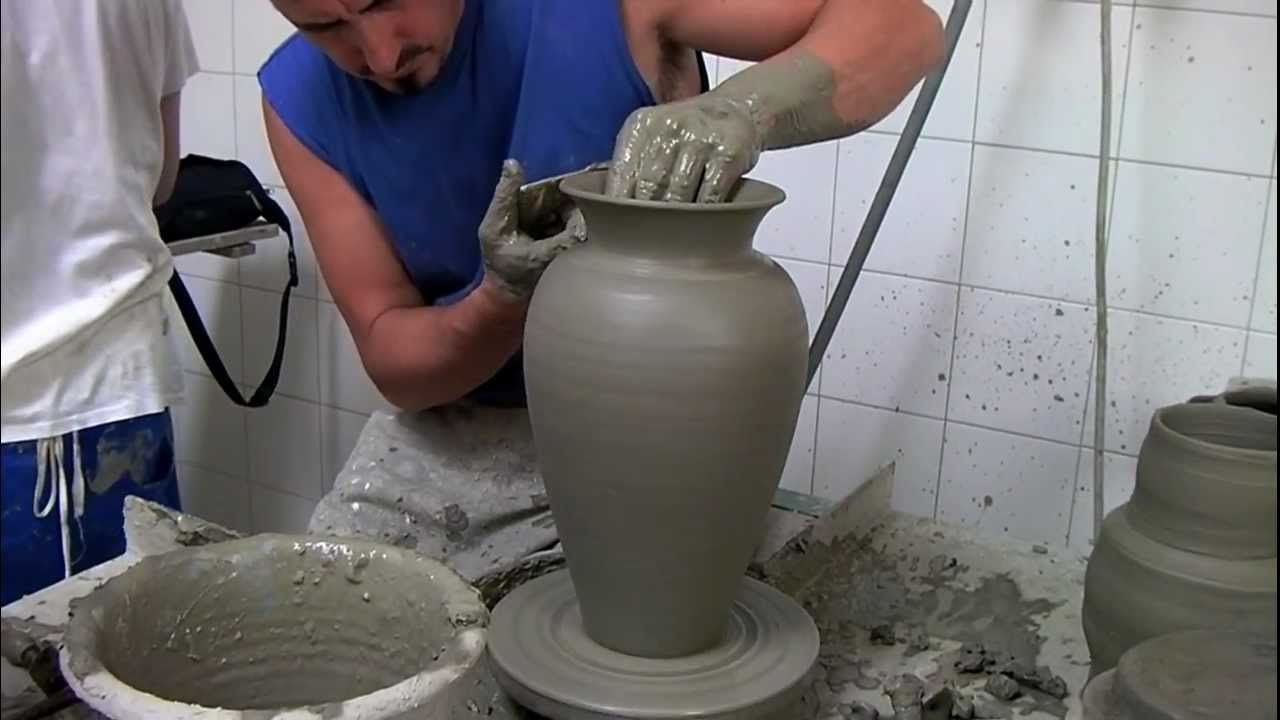 Vaso fatto al tornio