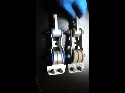 Volvo V70 transmission torque mount failure