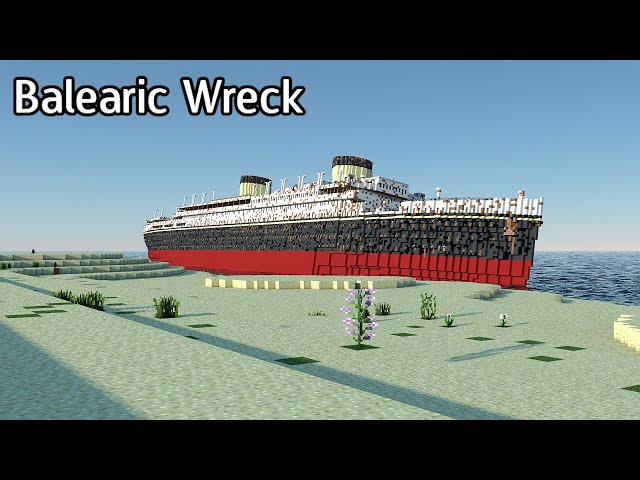 Minecraft Cruise Ship Sinking