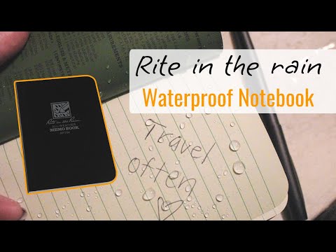 Rite in the Rain Memo Book, A Waterproof EDC Notebook