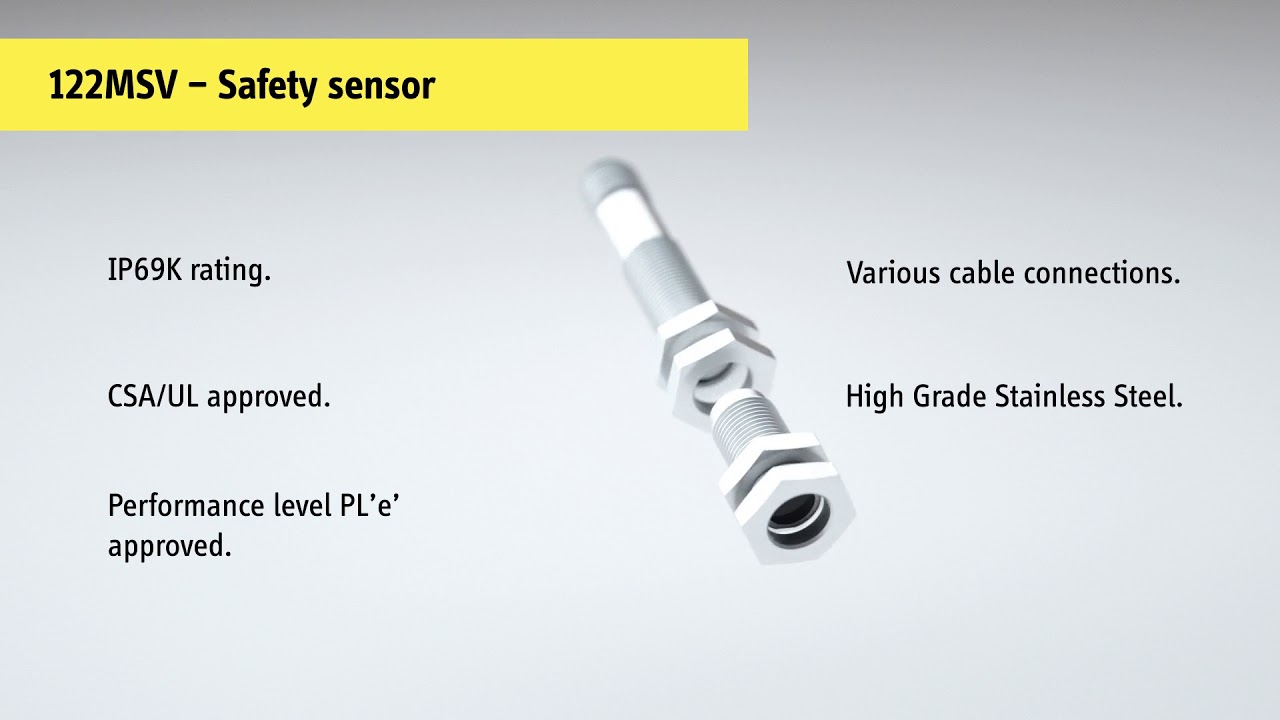 Machine safety | elobau safety sensor 122MSV