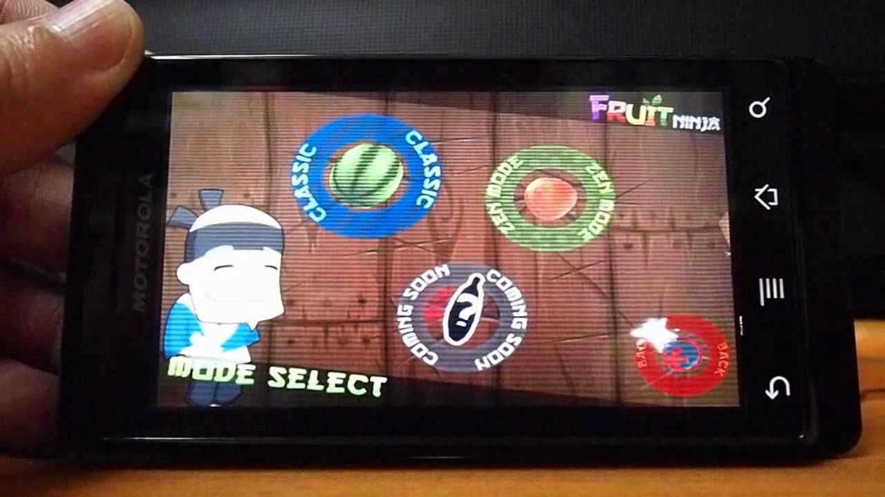 Fruit Ninja in Android by my4keys
