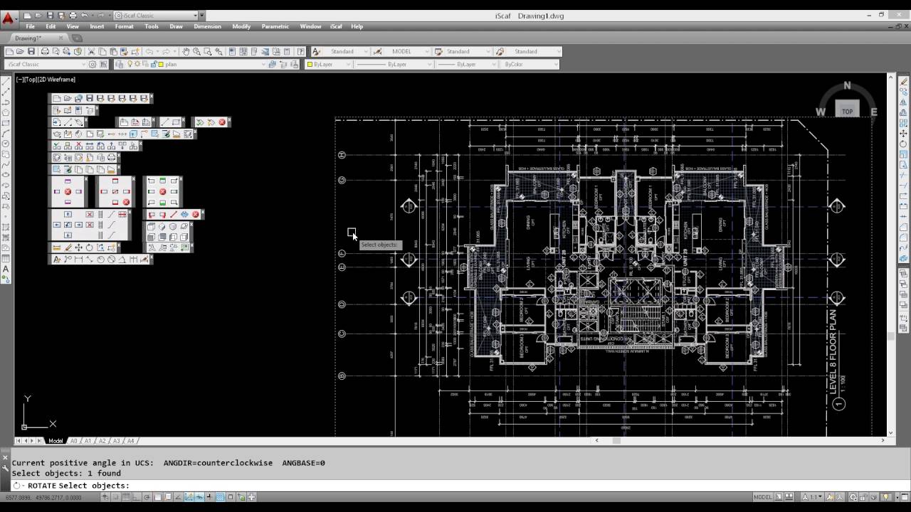 iScaf® Commercial drawing tutorial Part 1.