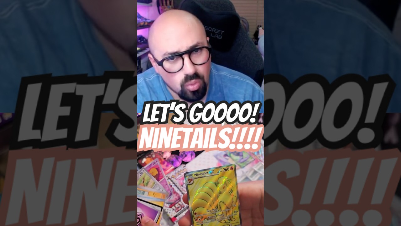 Ninetails is a classic! Wish they made a Raichu Full Art! #pokemon #unboxing #fyp #cool #art #wow