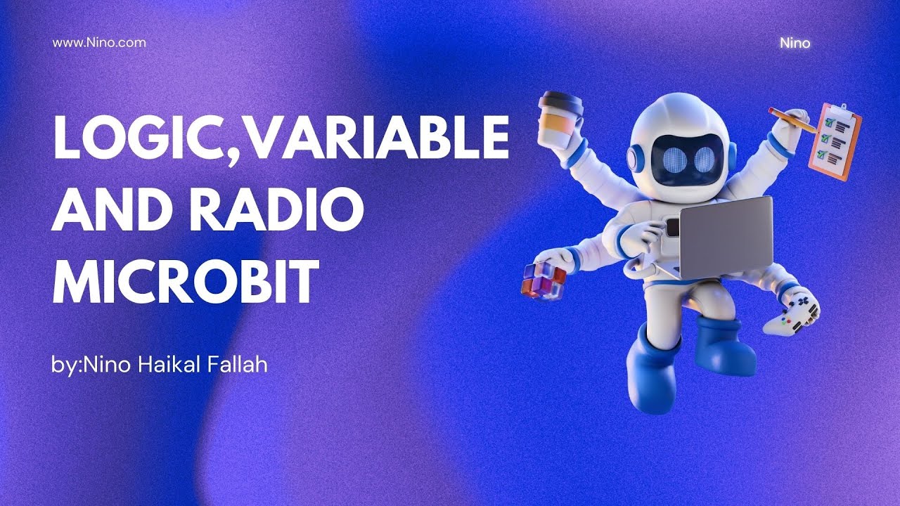 logic,variable and radio (microbit tutorial)