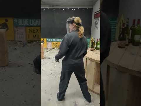 Raging in a rage room