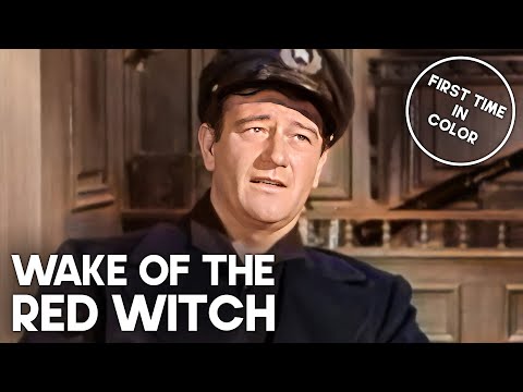 Wake of the Red Witch | JOHN WAYNE | Colorized Classic Movie