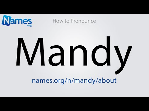 How to Pronounce Mandy