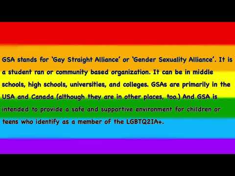 What does GSA stand for?
