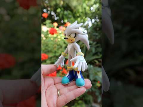 Let's improve this Silver the Hedgehog figure 💥 #shorts #silverthehedgehog #merchandise #sonic #fyp