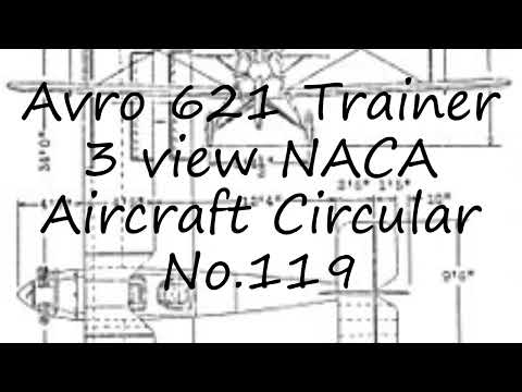 How to pronounce Avro 621 Trainer 3 view NACA Aircraft Circular No.119 in English?