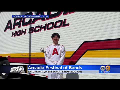 Weather Forecast for the 2022 Arcadia Festival of Bands