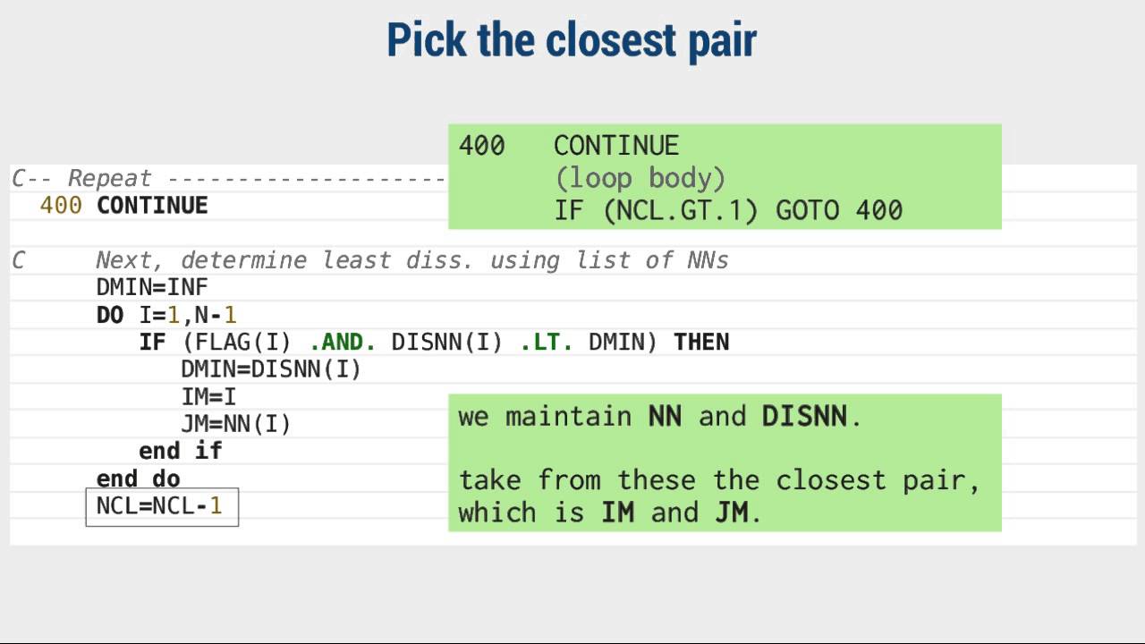 Hierarchial Clustering in R: code study