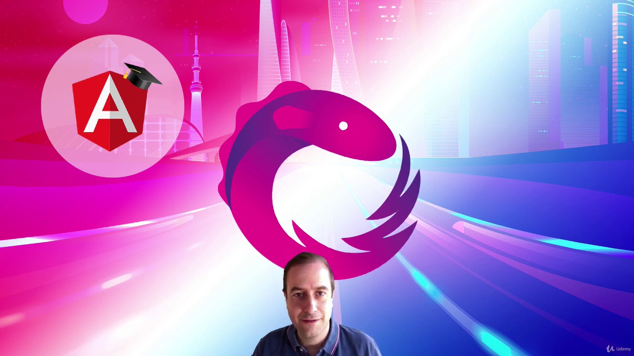 Reactive Angular Course (with RxJs) - learn RxJs
