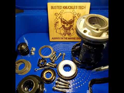 Evinrude 50hp lower unit cleaning