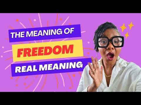 REAL Meaning Of #FREEDOM || What Is Freedom?