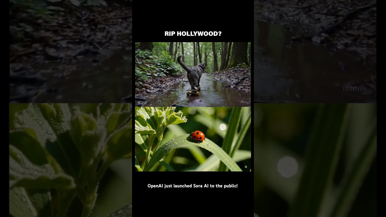 OpenAi just launched Sora AI to the public. Is this the end? #ai #openai #sora #aigenerated #aiart