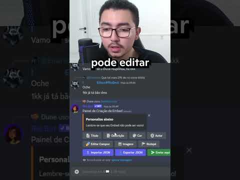 Crie EMBEDS muito fácil no DISCORD!! #embed #discord