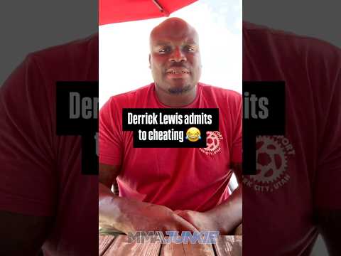 Derrick Lewis explains in detail how he cheats in UFC fights