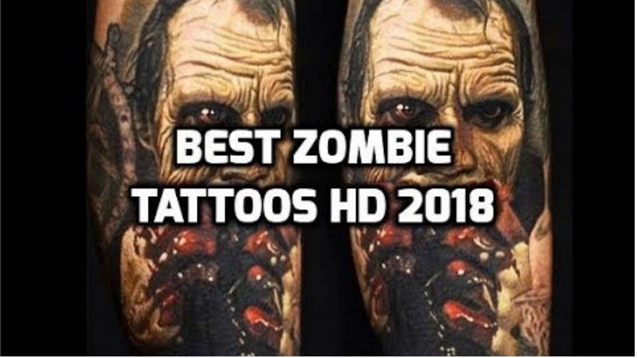 Zombie Tattoos HD - Best Zombie Tattoo Designs Ideas