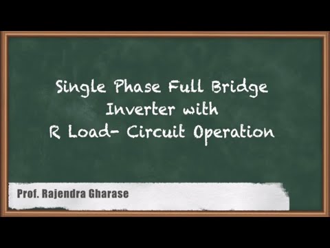 Mastering Single Phase Full Bridge Inverter With R Load Circuit ...