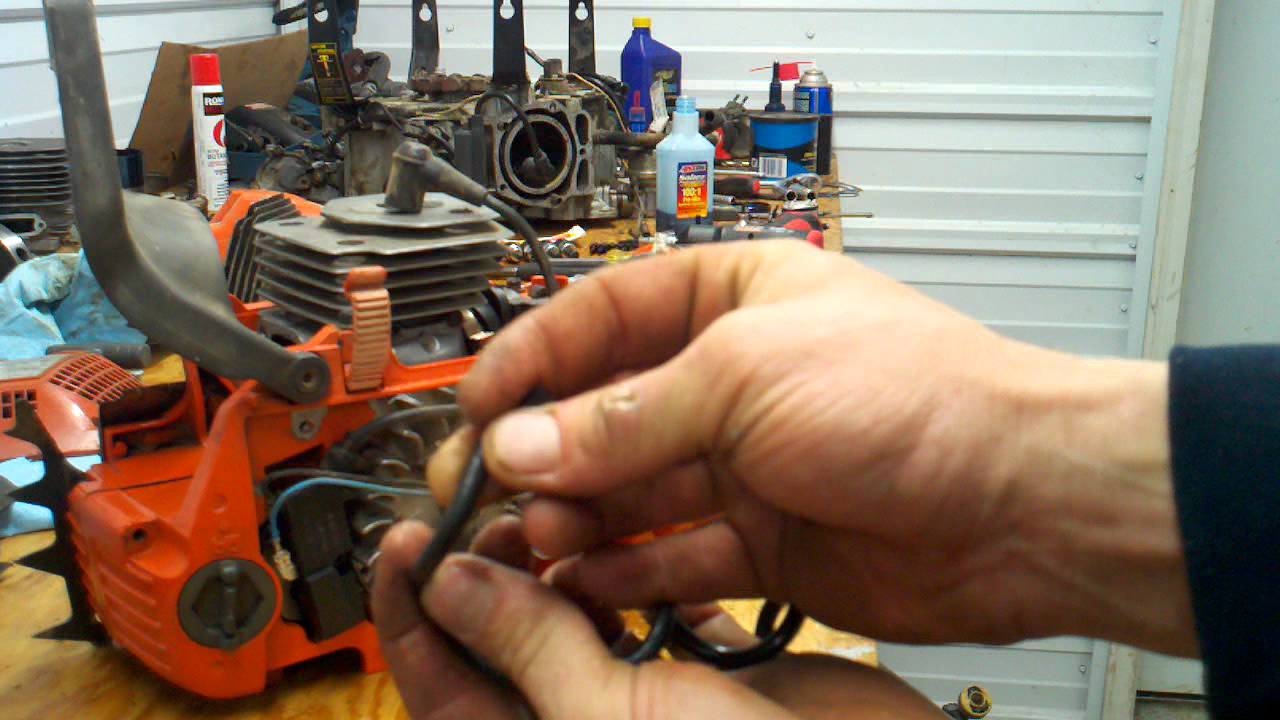 Husqvarna chainsaw fuel line check and replace