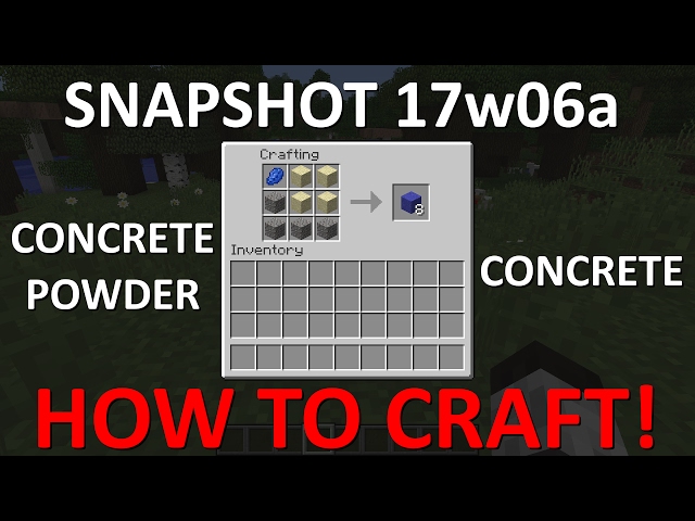 How to Make Concrete in Minecraft- 6 Easy Steps