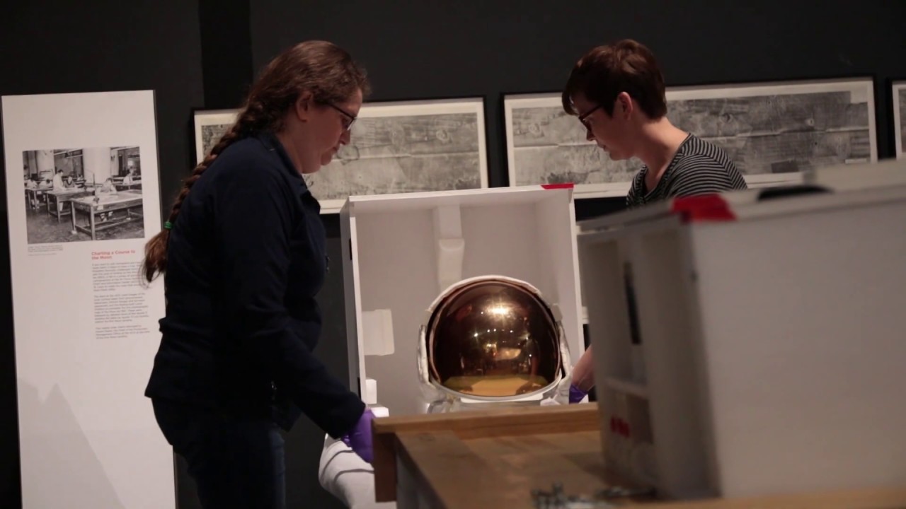 Buzz Aldrin's helmet goes from moon to museum