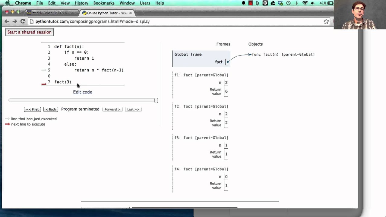 Recursion in Environment Diagrams