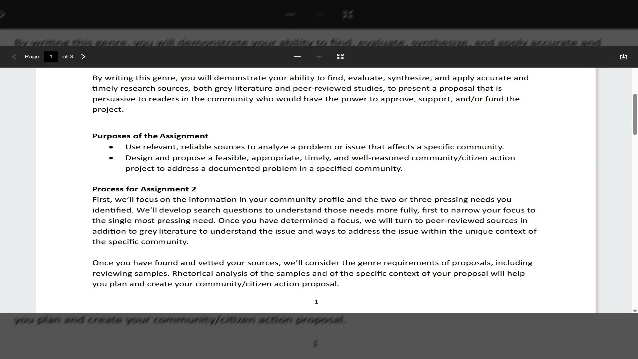 Assignment 2: Project Proposal Introduction