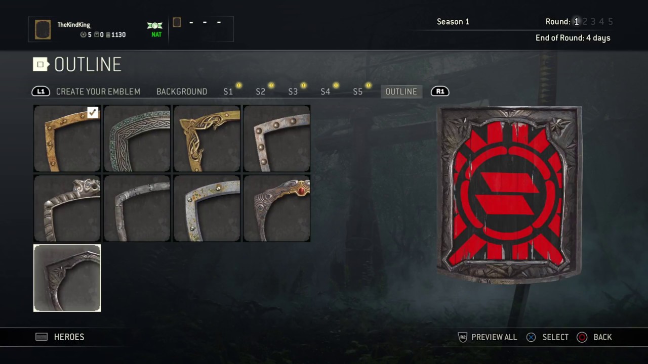 For Honor - Samurai Hattori Clan Emblem Tutorial