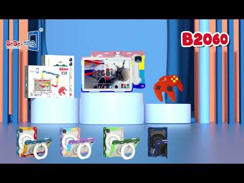 Bebe-Tab B2060 New model 2023/2024. 10 inches tablet with rugged protective cover.